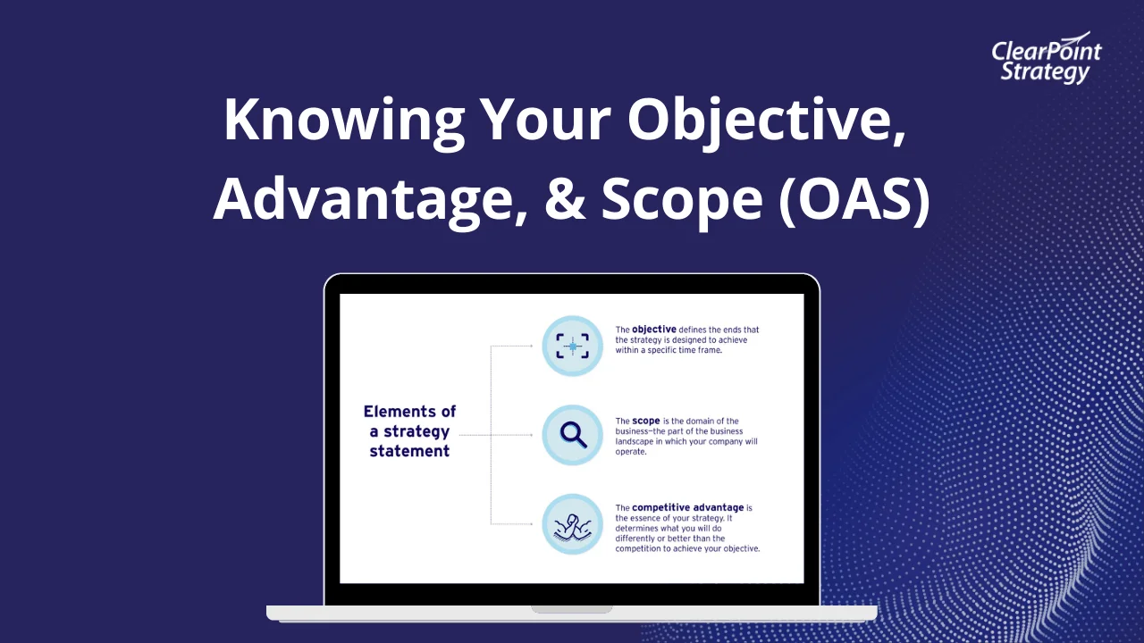 Mastering OAS: Define Your Organization's Strategy Clearly | ClearPoint Strategy Blog